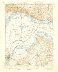1933 Map of Saint Charles, St. Charles County, MO — High-Res | Pastmaps